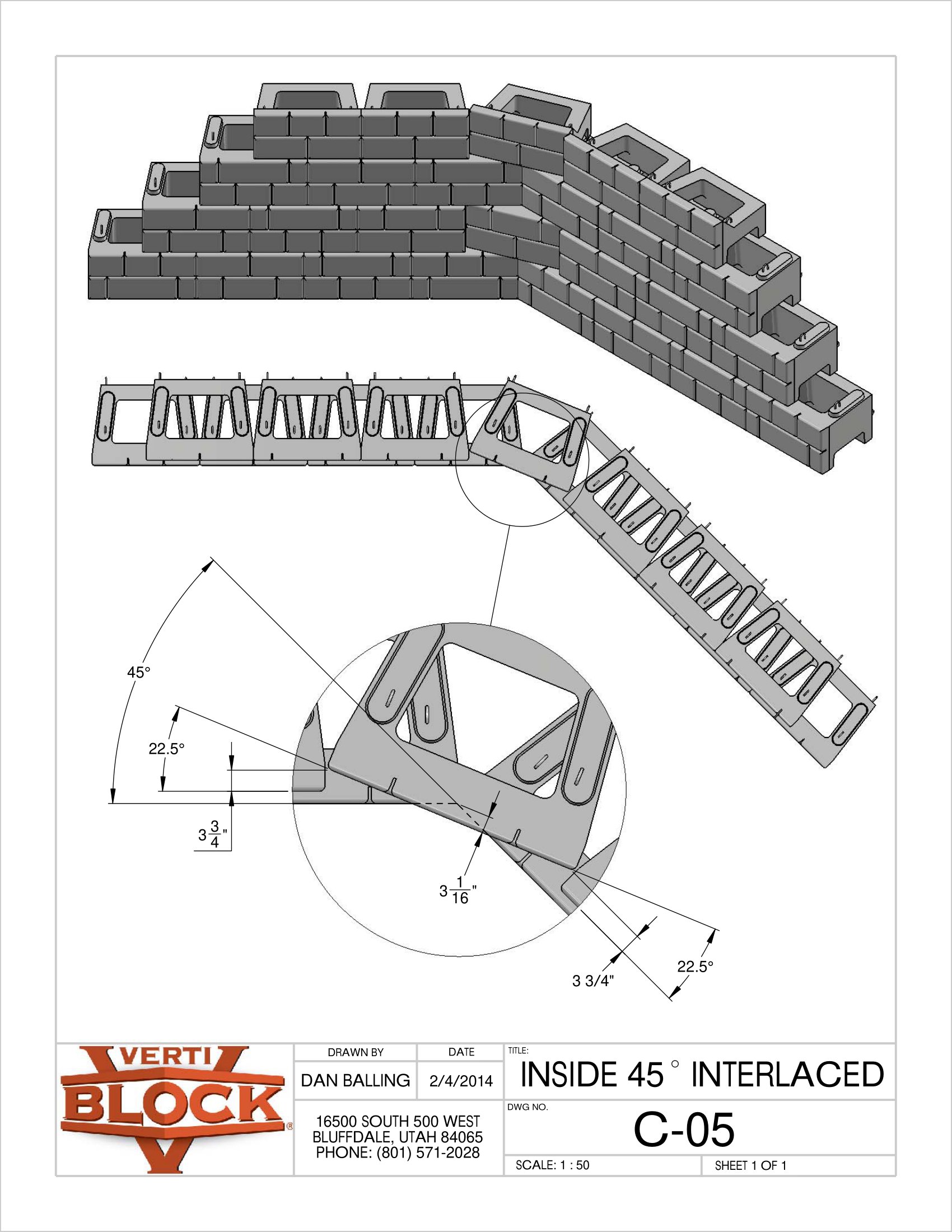Téléchargez les fiches techniques des produits VertiBlock
