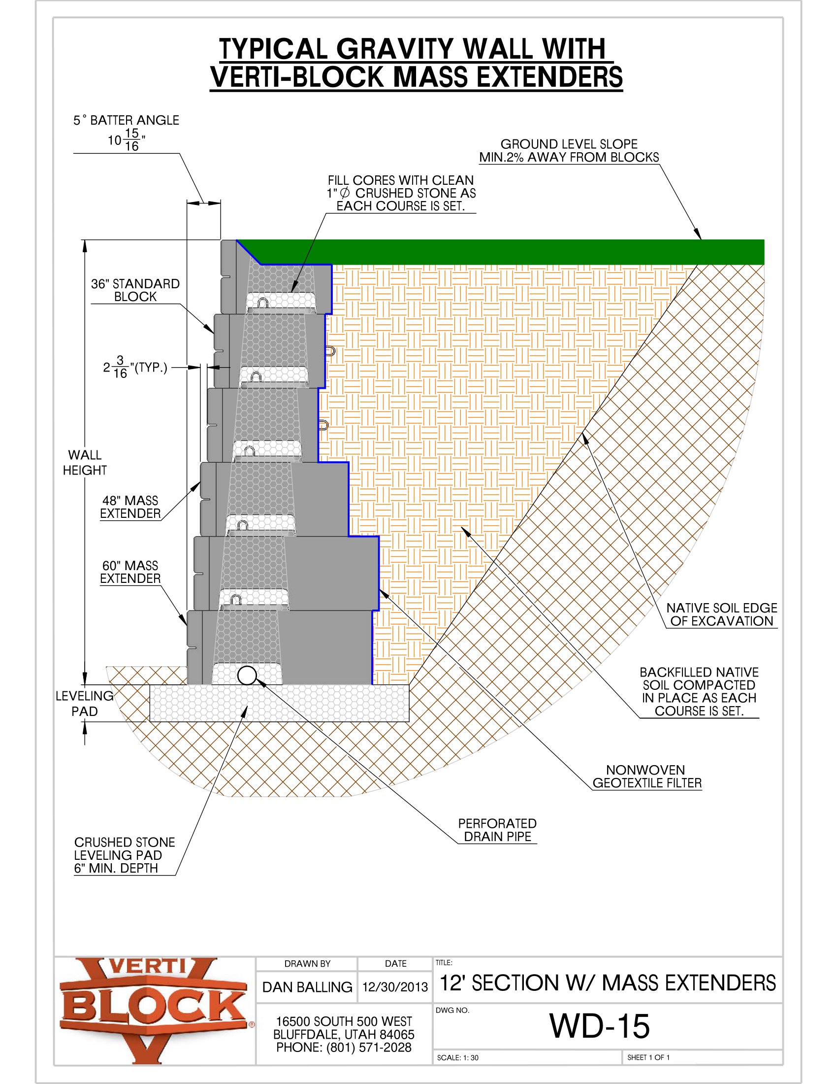 Téléchargez les fiches techniques des produits VertiBlock